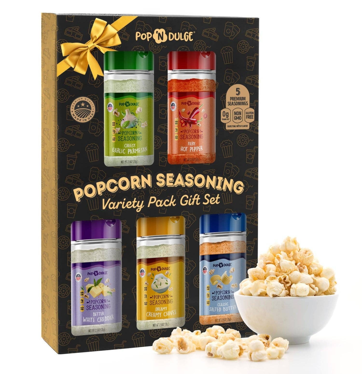 Popcorn Seasonings Variety Pack Gift Set | Anchored in New Bern, NC